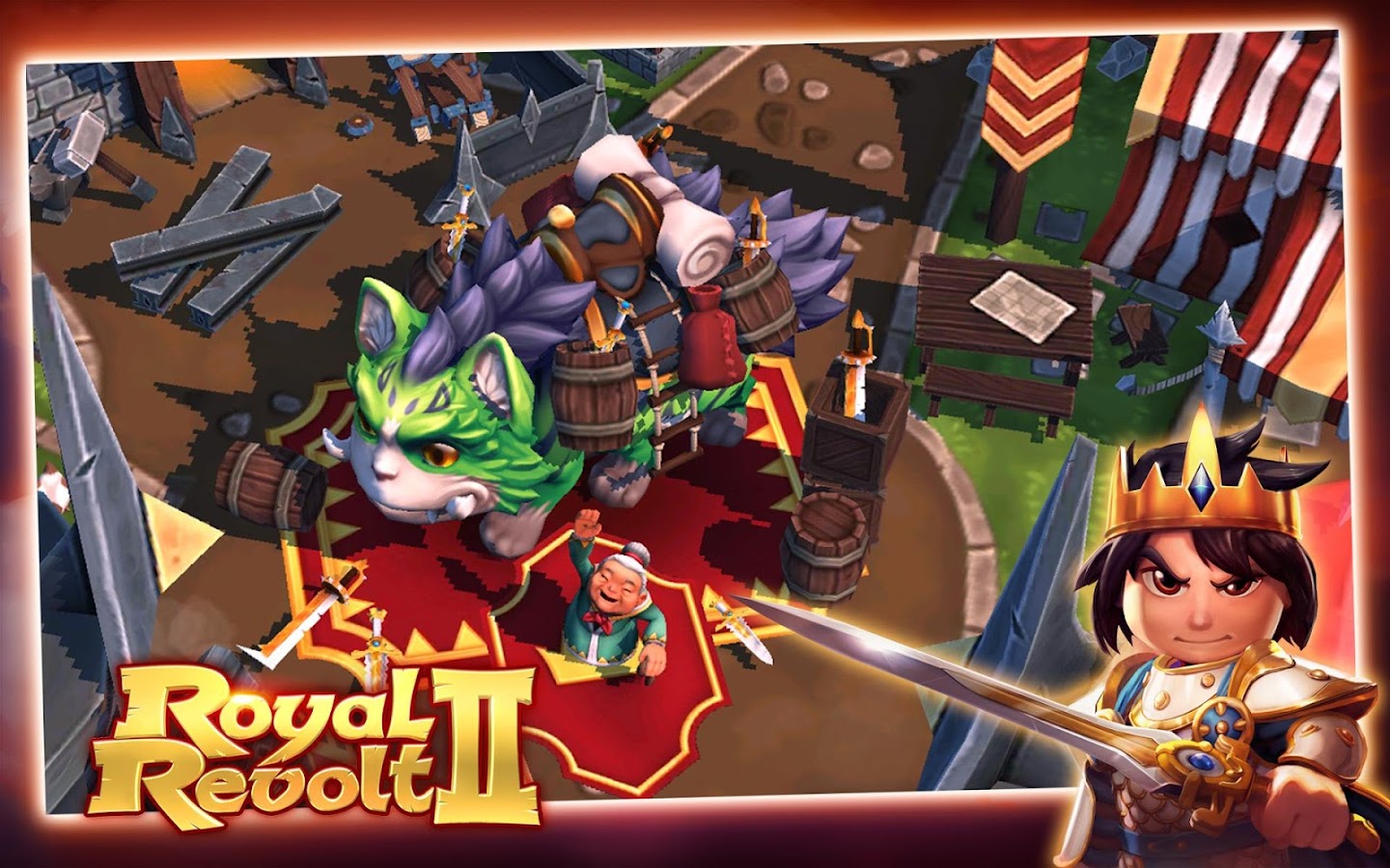 Royal Revolt 2 - screenshot