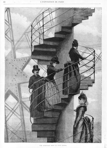 The Eiffel tower's inauguration and first visitors — Google Arts & Culture