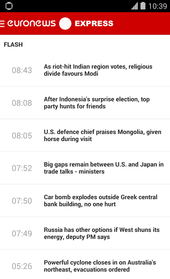 euronews EXPRESS - Android Apps on Google Play