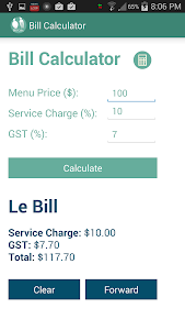 Quick Bill Calculator | Android Productivity Apps