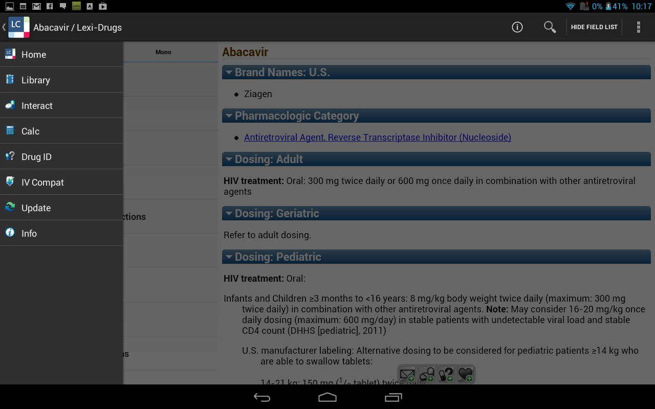 Lexicomp - Google Play의 Android 앱