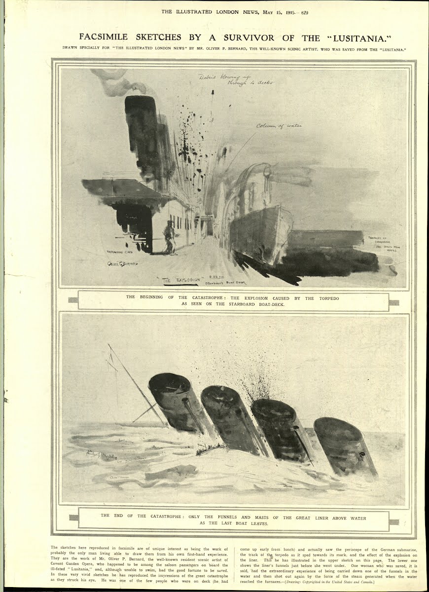 Sinking of the RMS Lusitania — Google Arts & Culture