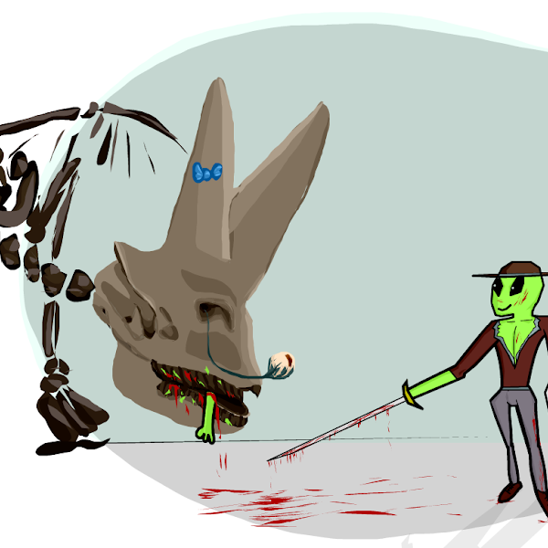 Alien Battle Scene Challenge » drawings » SketchPort