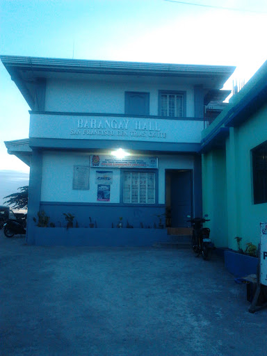 San Francisco Barangay Hall Portal in Phase First A Calabarzon ...