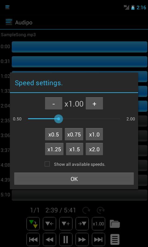 Audipo:Audio Speed Changer - Android Apps on Google Play