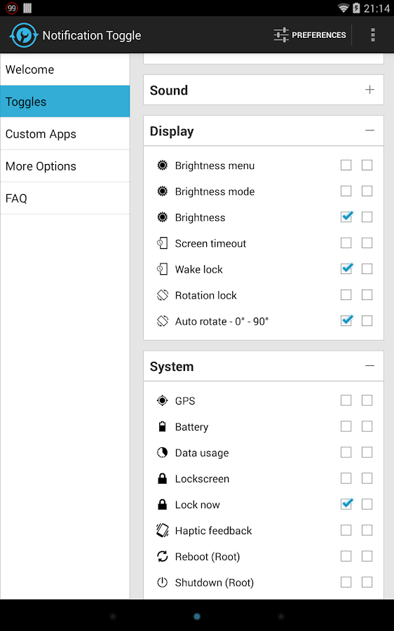 Notification Toggle – Android-Apps auf Google Play