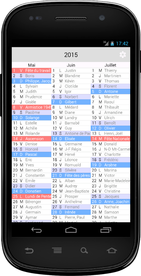 Le Calendrier Pro – Applications Android sur Google Play