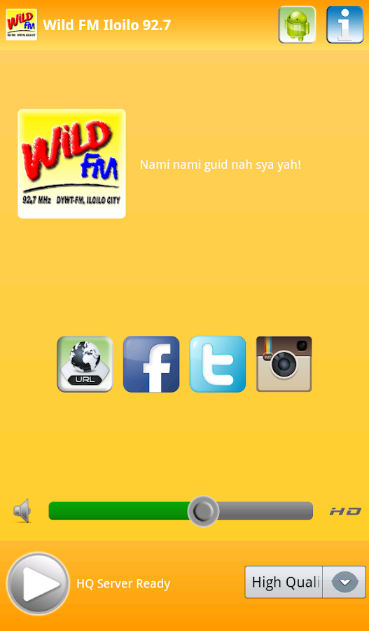 WILD FM ILOILO 92.7 MHz