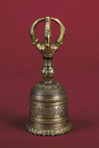 Buddhist Ritual Bell with Five-Pronged Vajra Handle — Google Arts & Culture