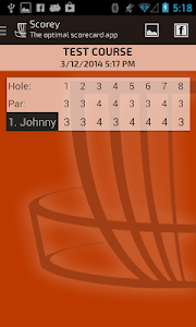 Scorey – The optimal scorecard application for frisbee golf and golf ...