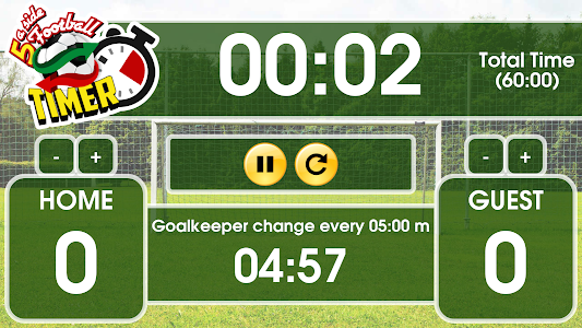 Five-a-side Football Timer – Simple timer to help amateur football ...
