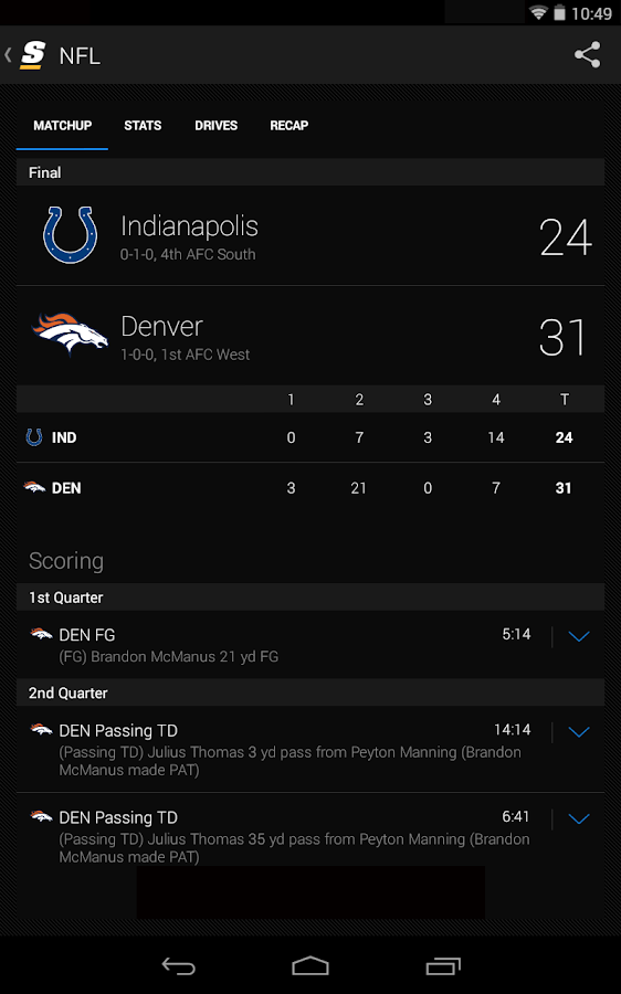 theScore: Sports & Scores - Android Apps on Google Play