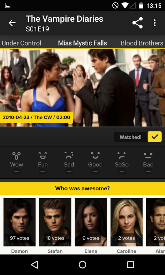 TVShow Time, TV show guide – Android-Apps auf Google Play