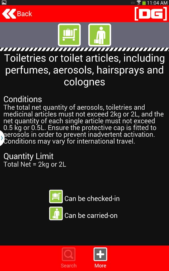 Can I pack that? - DG App - Android Apps on Google Play