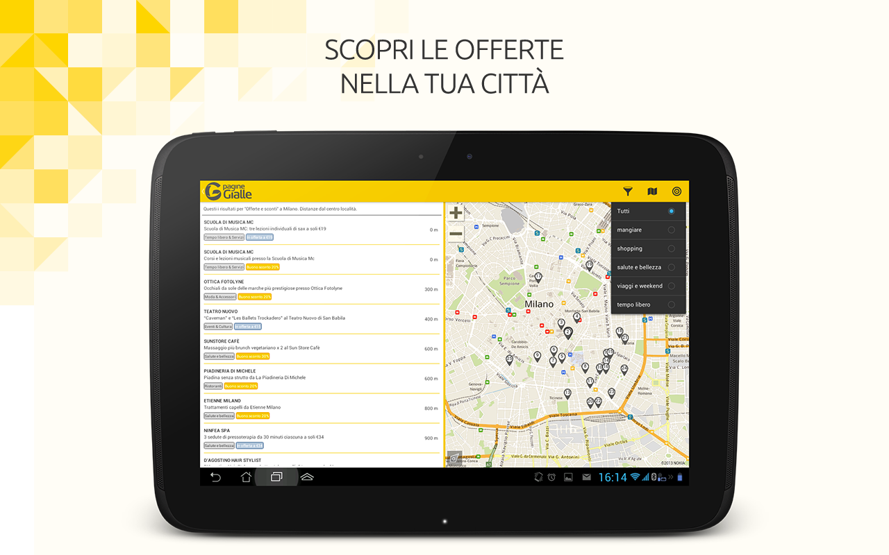 PagineGialle - App Android su Google Play