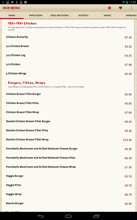 Nando's - Android Apps on Google Play