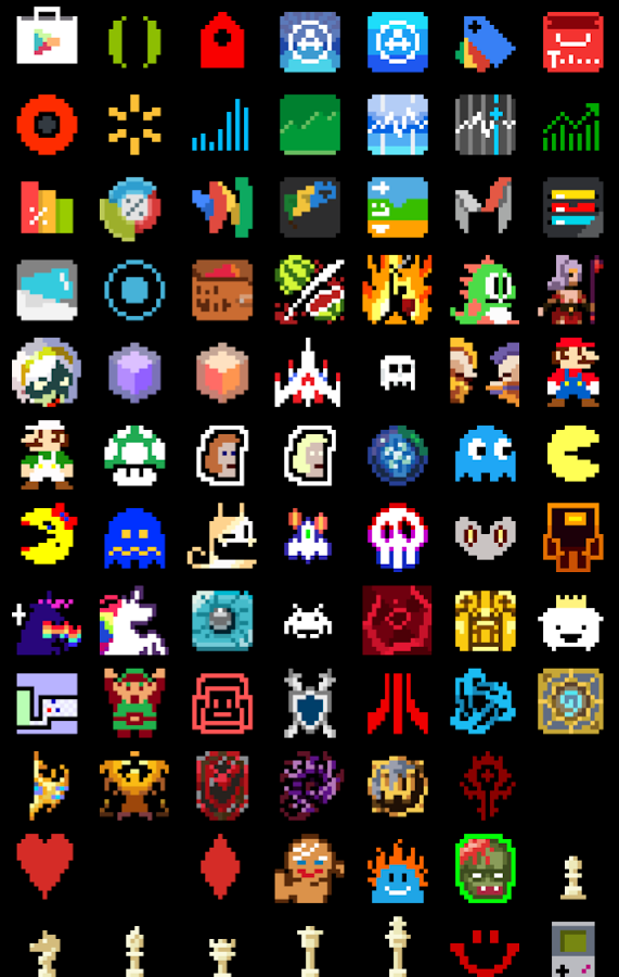 8-BIT Icon Theme - Android Apps on Google Play