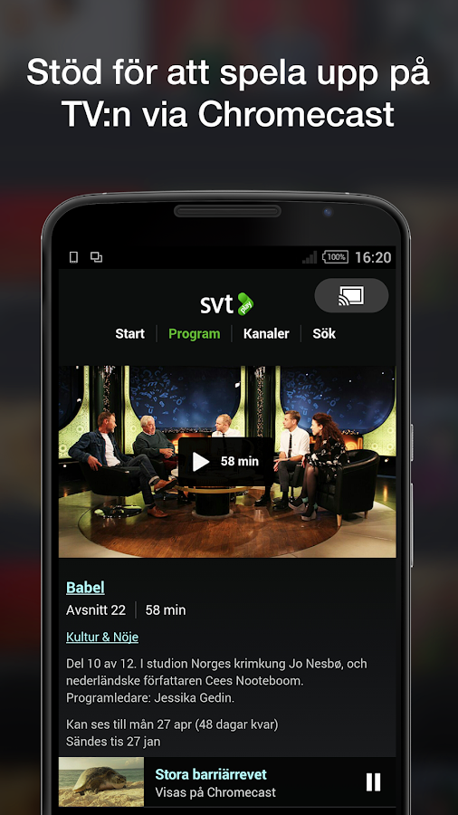 SVT Play – Android-appar på Google Play