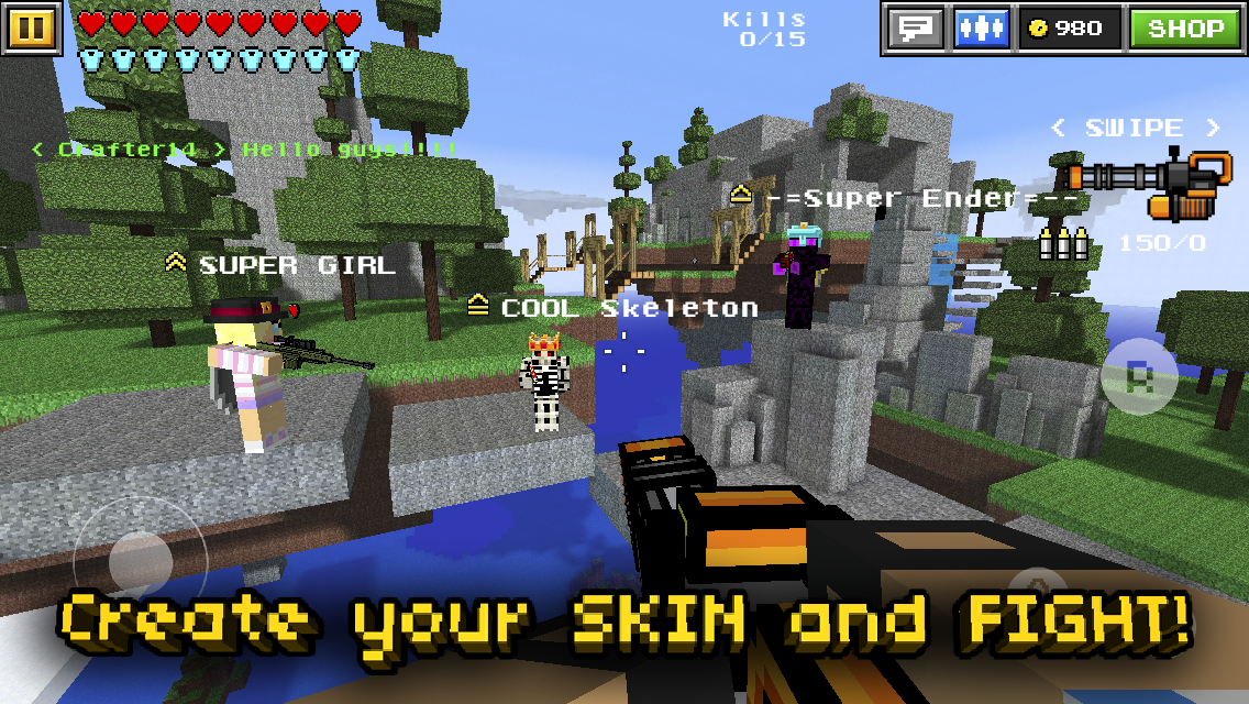 Pixel Gun 3D PRO Minecraft Ed. v4.6.3 [Apk+Datos] [Android] [Zippyshare]