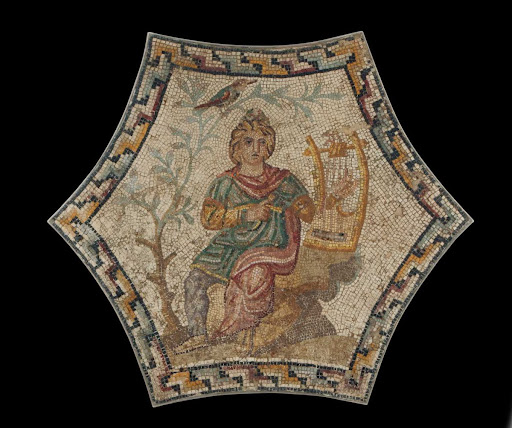 Mosaic representing Orpheus — Google Arts & Culture