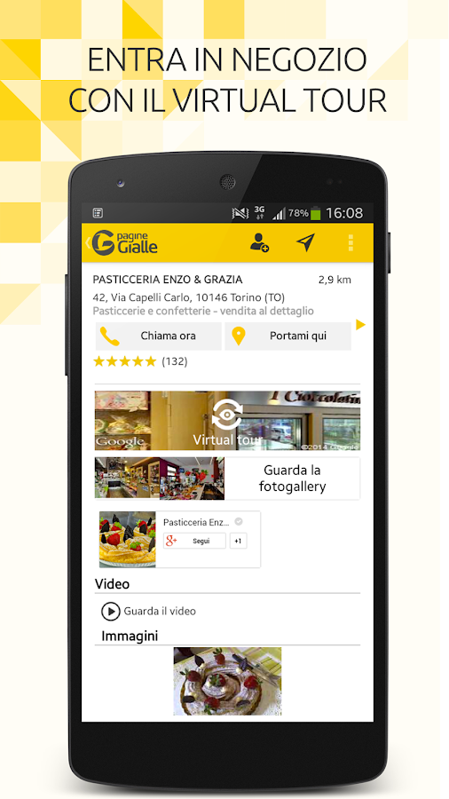 PagineGialle - screenshot