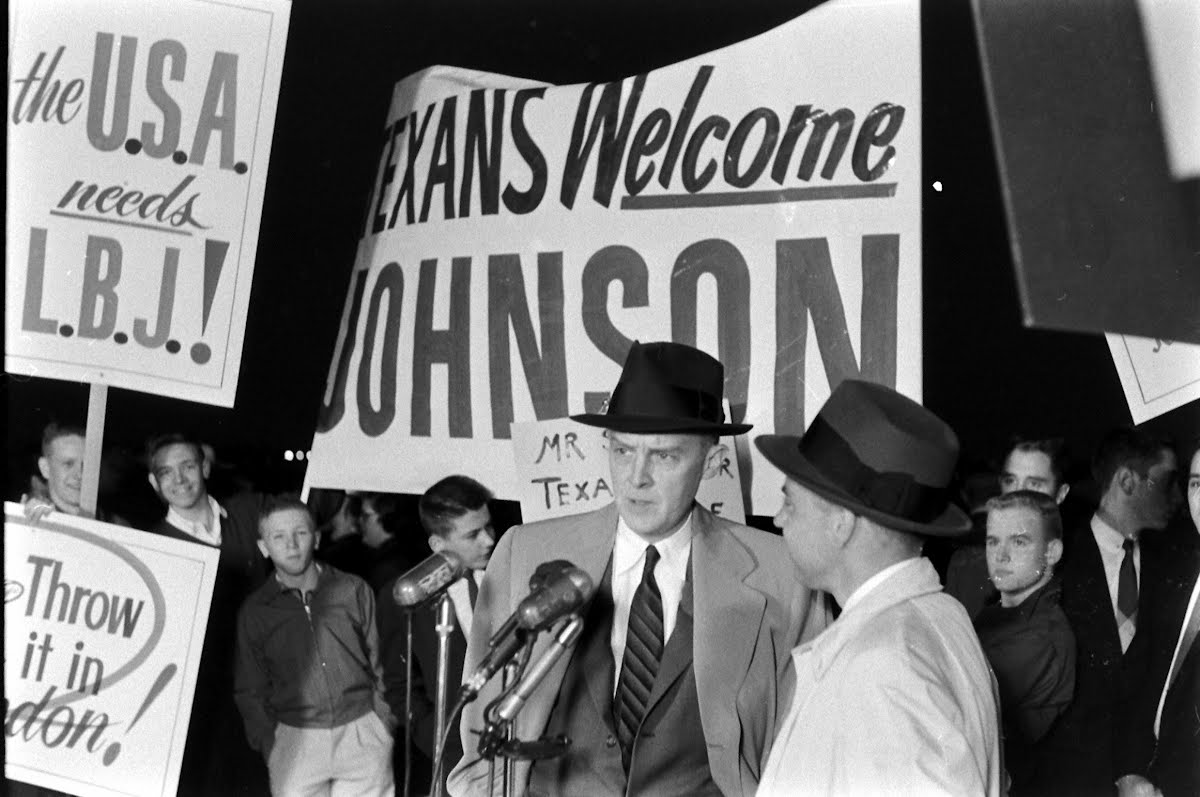 Lyndon Johnson - Sam Rayburn Return - Edward Clark — Google Arts & Culture