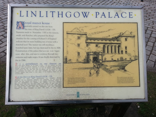 History of Linlithgow Palace Portal in Linlithgow Scotland United ...