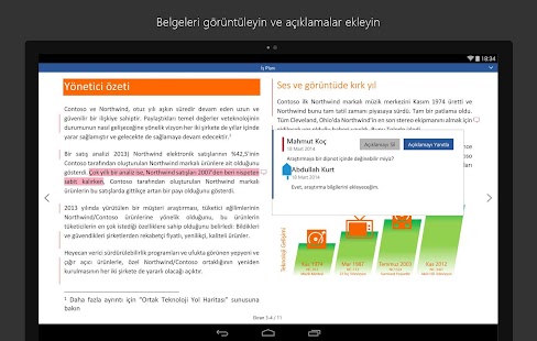 Tablet için Microsoft Word - Google Play'de Android Uygulamaları