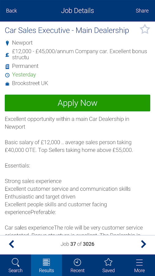 CV-Library Job Search – Android Apps on Google Play