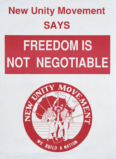 Freedom Is Not Negotiable - New Unity Movement — Google Arts & Culture