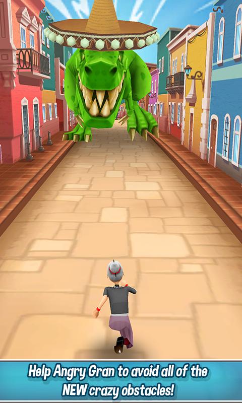 Angry Gran Run - Running Game - screenshot