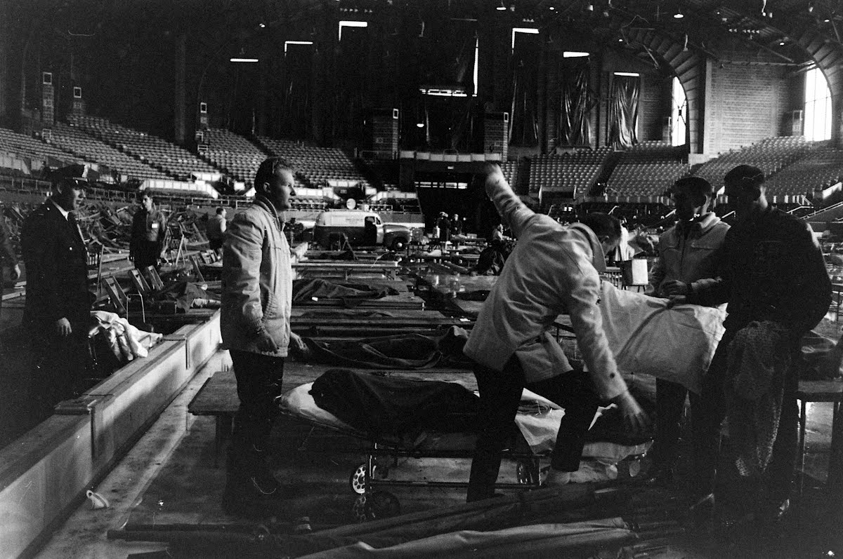 Indianapolis Coliseum Explosion - Francis Miller — Google Arts & Culture