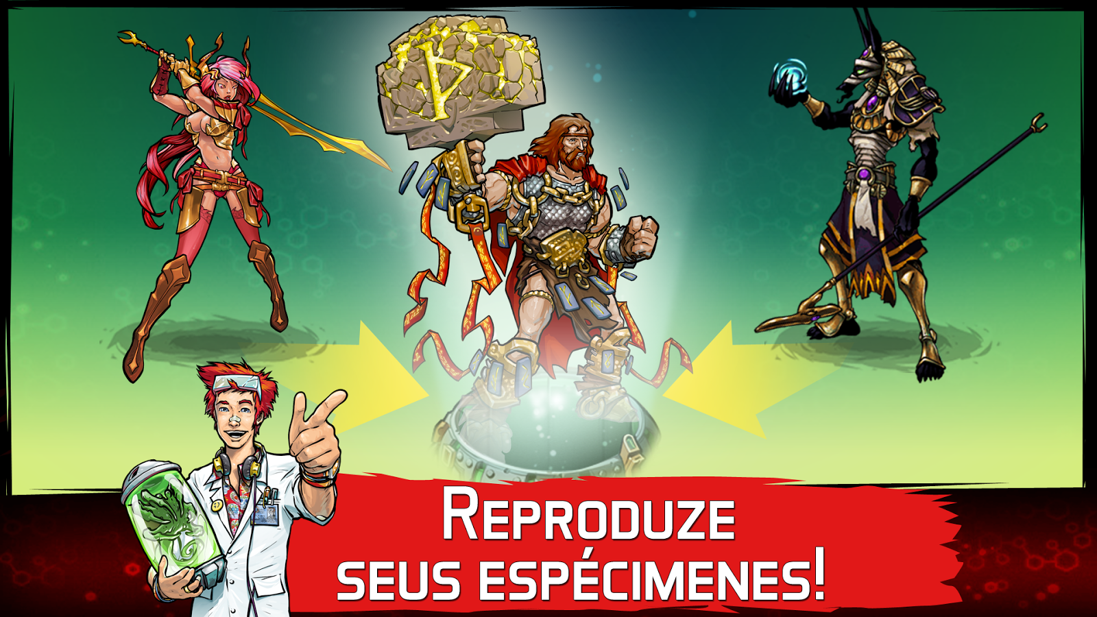 Mutants: Genetic Gladiators – Apps para Android no Google Play