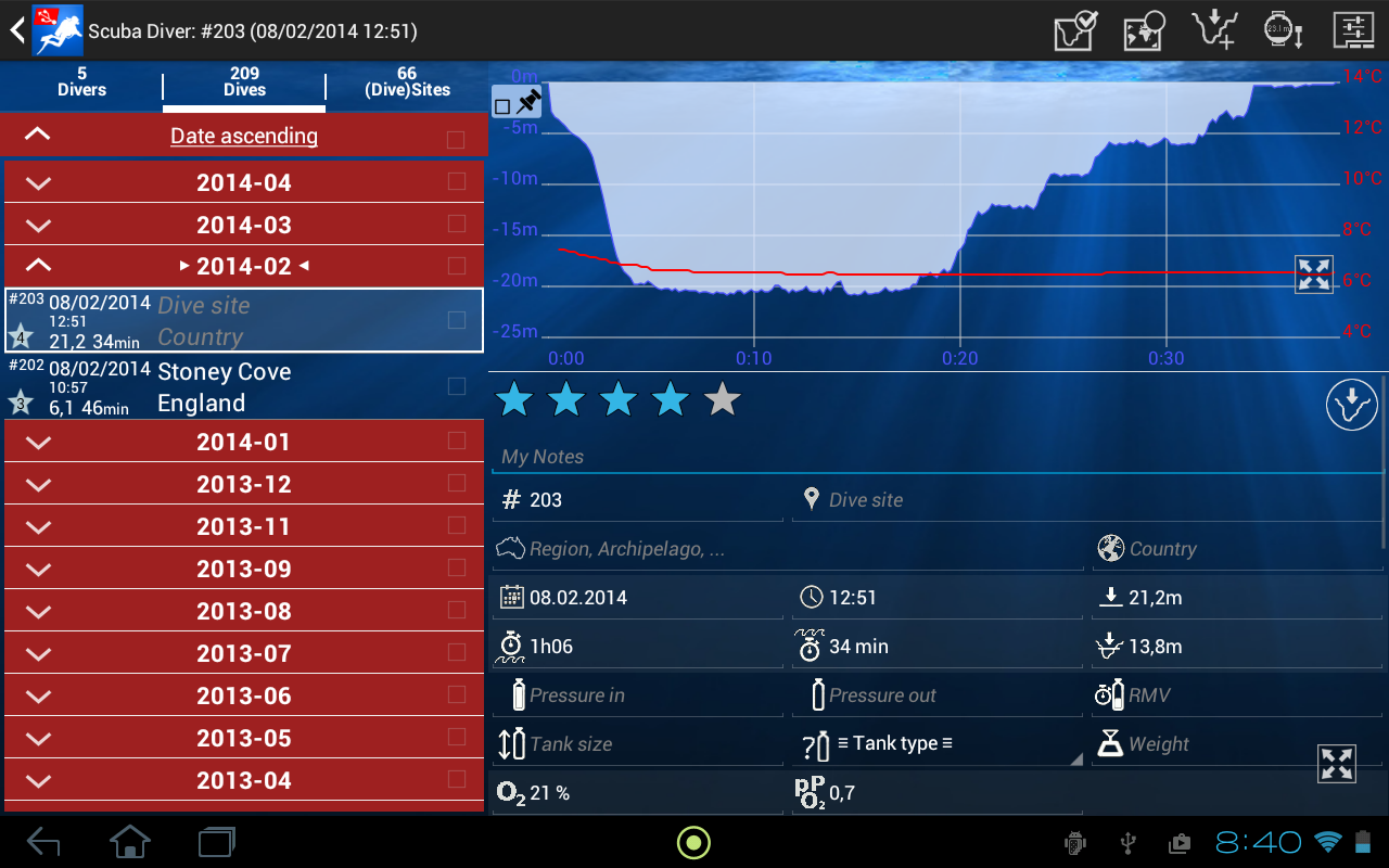 DiveMate (Registro de buceo) - Aplicaciones de Android en Google Play