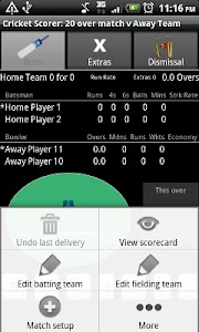 Cricket Scorer for Android – The easiest way to keep score at a cricket ...