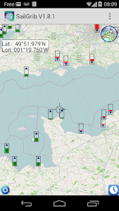 Marine Weather | SailGrib – Sailing weather forecast maps designed for ...