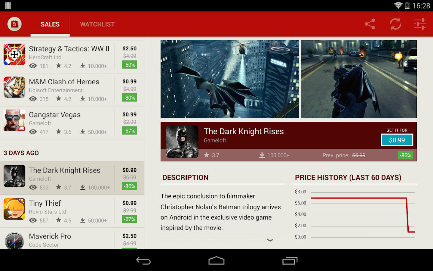 AppSales. Best Apps on Sale - Android Apps on Google Play