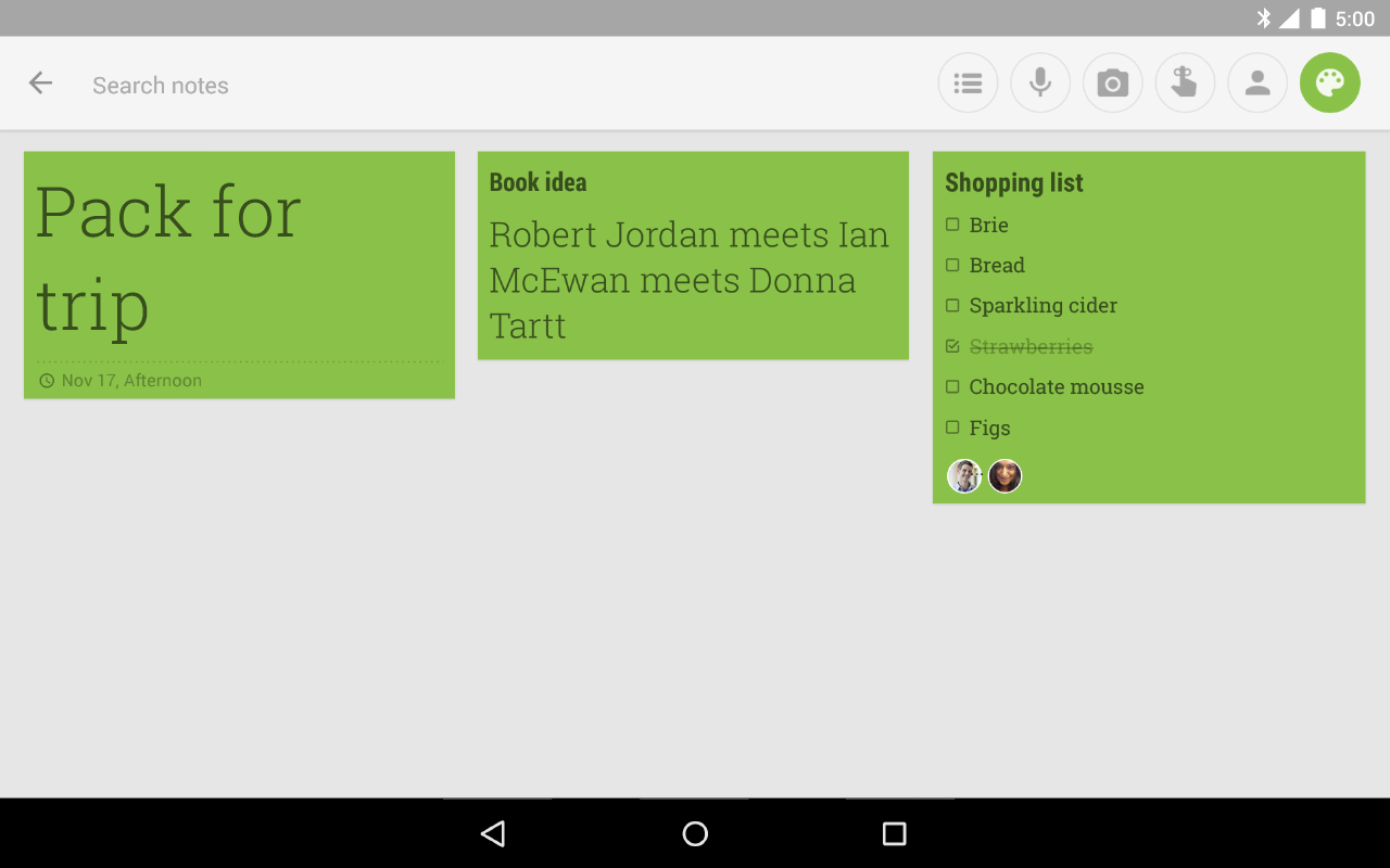 Google Keep - notas e listas – Apps para Android no Google Play