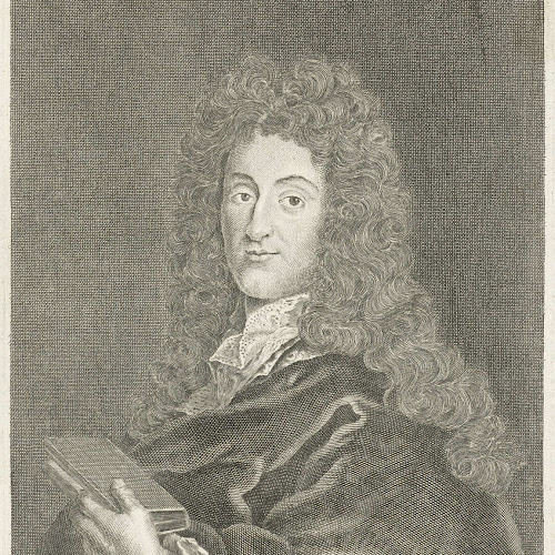 Portret van de Franse chemicus Nicolas Lemery, Nicolas Pitau (I), 1644 ...