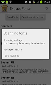 Extract Fonts – Extract all fonts from your device. – Android Tools Apps