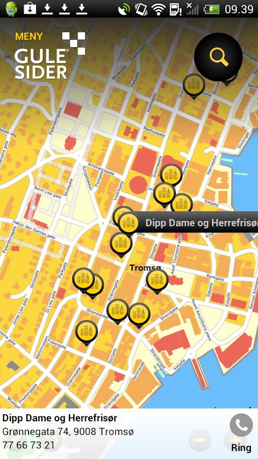 Gule Sider - Søk lokalt. - Android Apps on Google Play