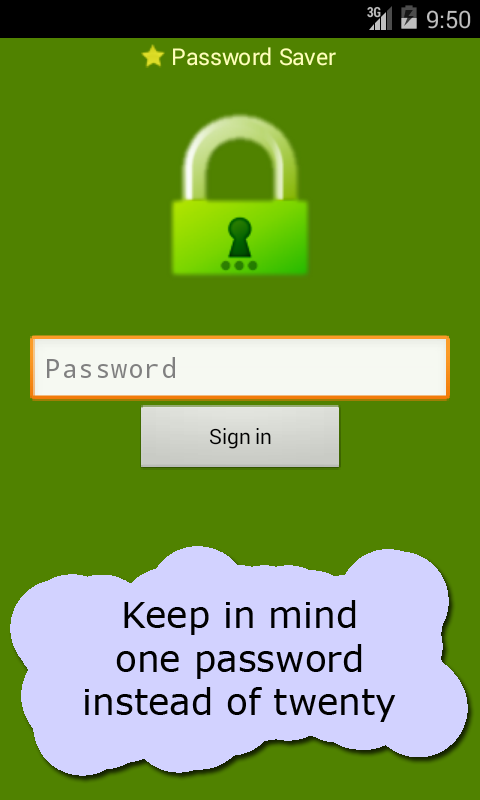 Password Saver - store passwords simple and secure - Google Play の ...