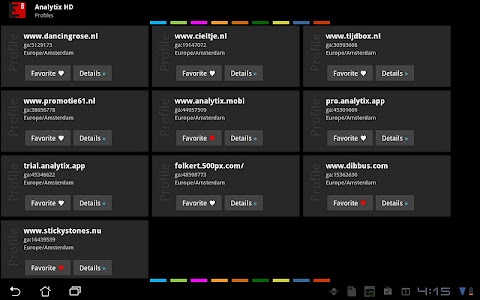 Analytix HD – All your Google Analytics data on your Tablet. Fast and secure! Available now ...