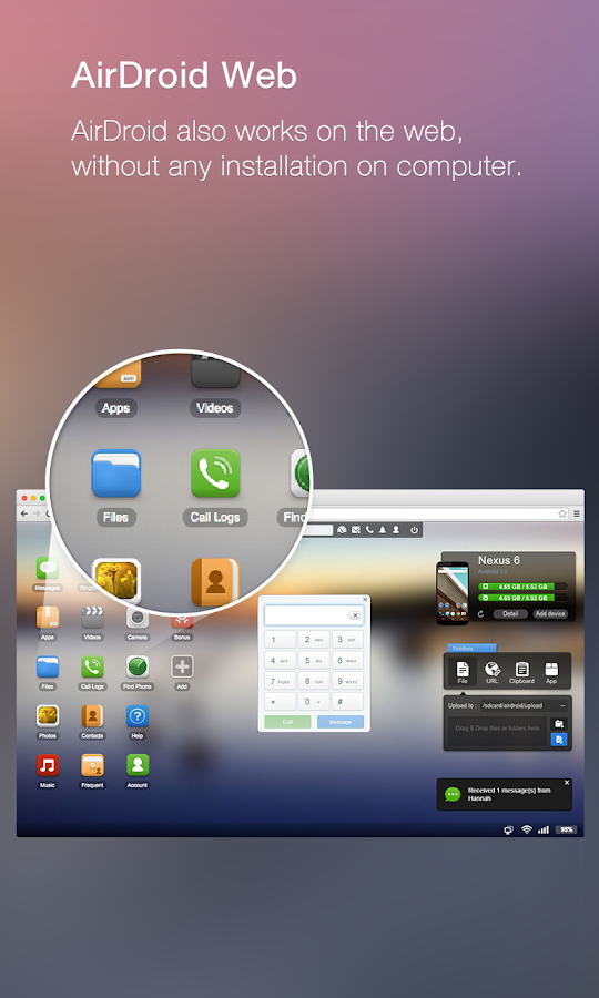 AirDroid - Android på datorn – Android-appar på Google Play