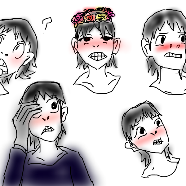 Blushing Midousuji Doodles » drawings » SketchPort