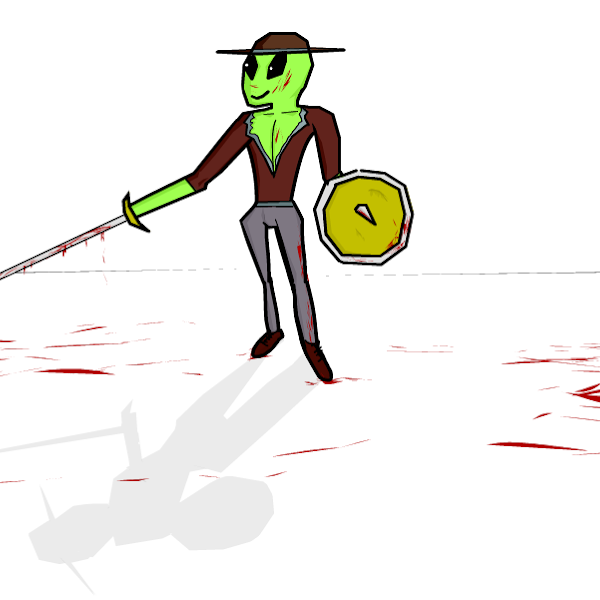 Alien Battle Scene Challenge » drawings » SketchPort