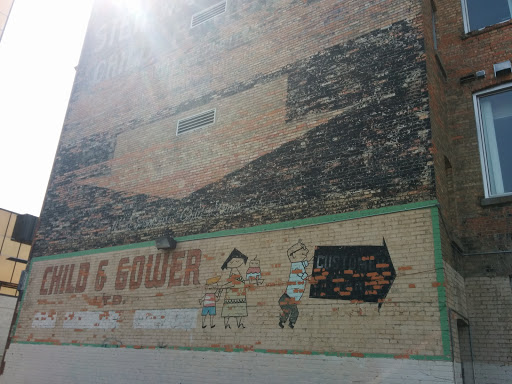 Child & Gower Painted Sign Portal in Regina’s Market Square ...