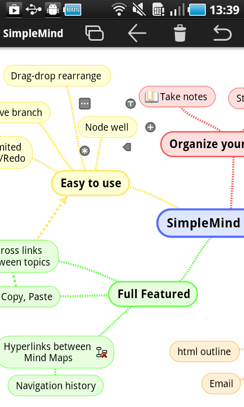SimpleMind mind mapping - Google Play の Android アプリ
