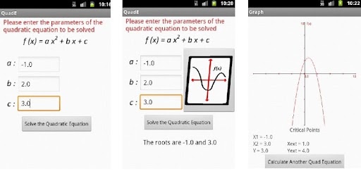Tải Quadratic Equation Solve Graph cho máy tính PC Windows phiên bản ...
