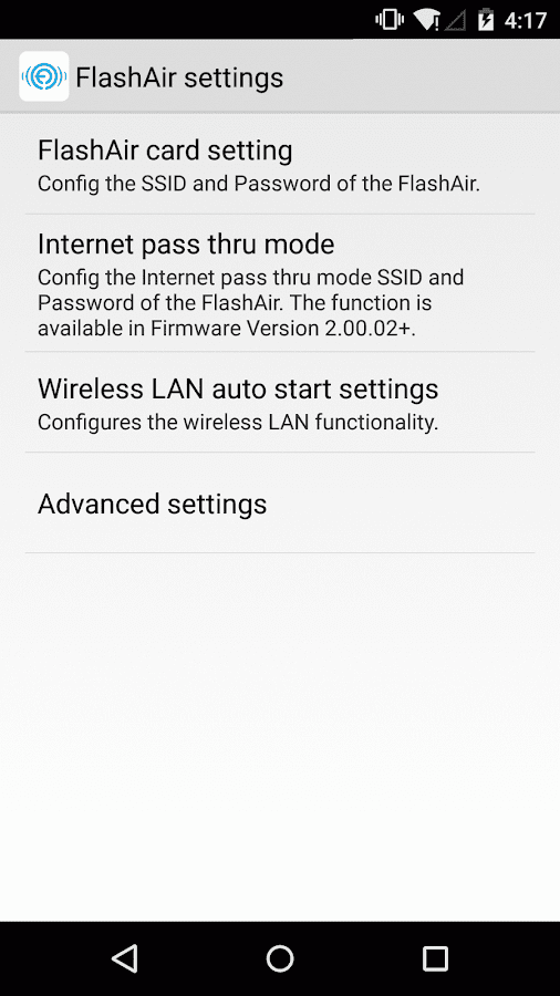 FlashAir - Android Apps on Google Play